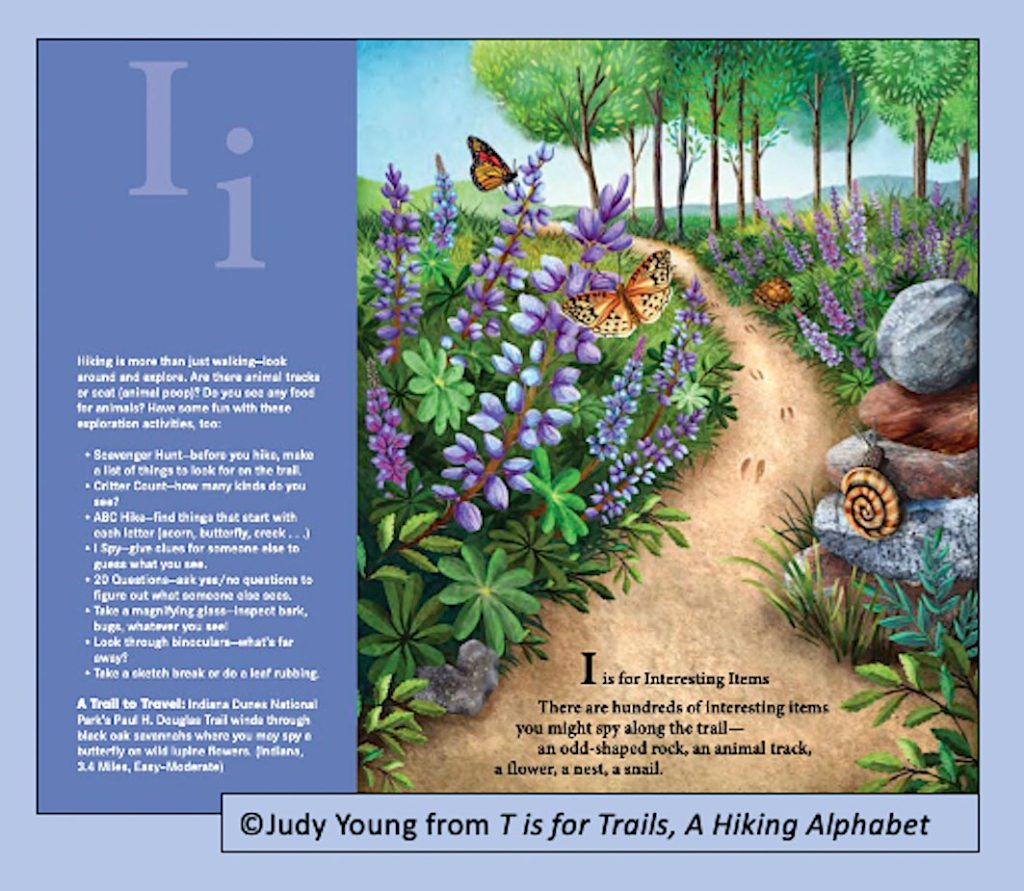 T is for Trails, A Hiking Alphabet - Judy Young Books